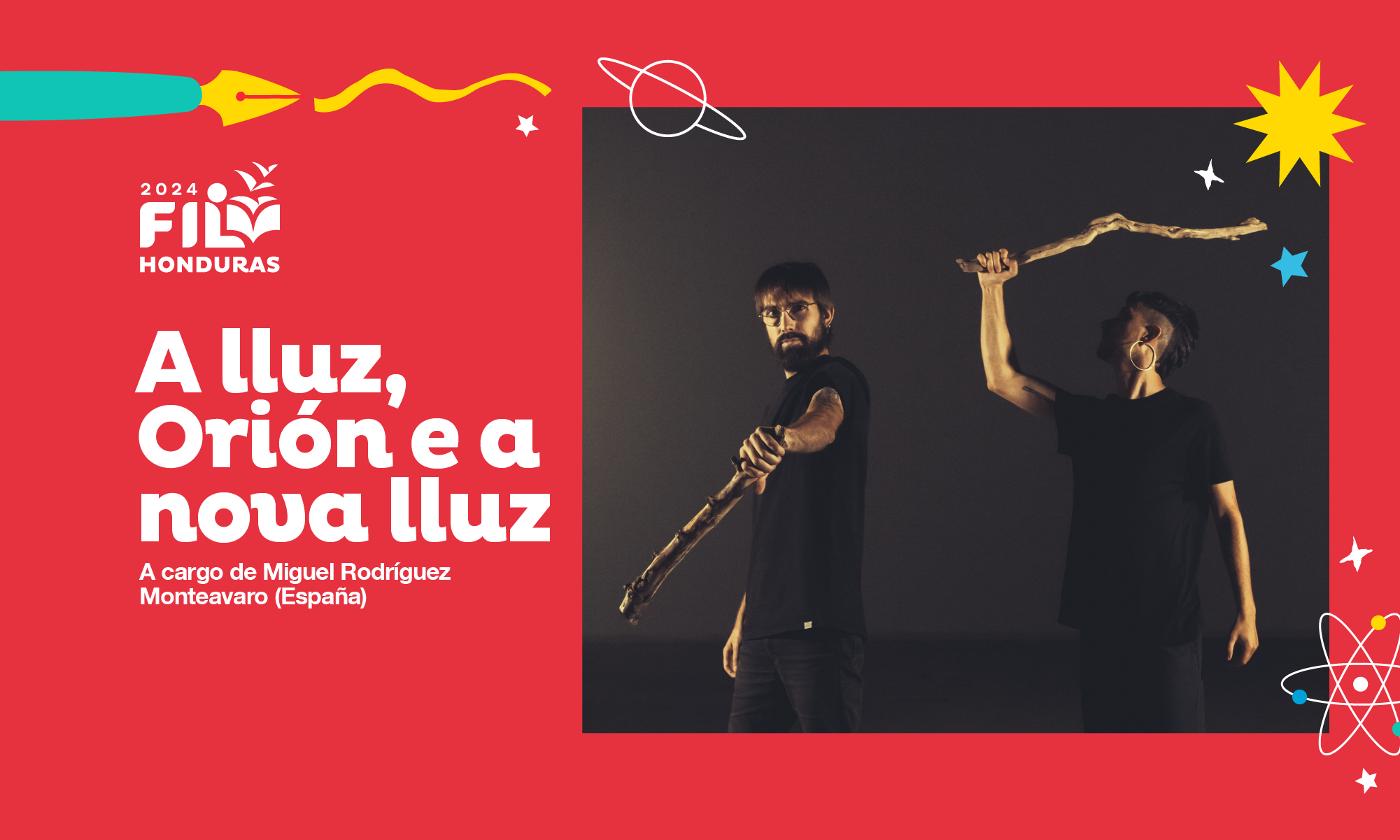 Espectáculo de poesía audiovisual “A lluz, Orión e a nova lluz – Centro ...